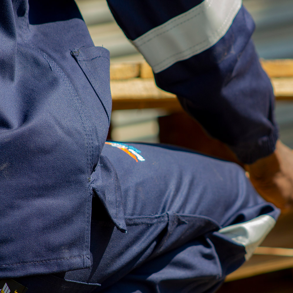 Vulcan Navy Blue D59 Flame/Acid Conti Pants (with Reflective) from FTS ...