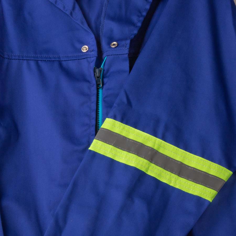 Titan Premium Royal Blue Workwear Jacket (with Reflective) from FTS Safety