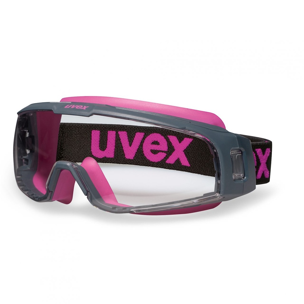 uvex u-sonic pink goggles from FTS Safety