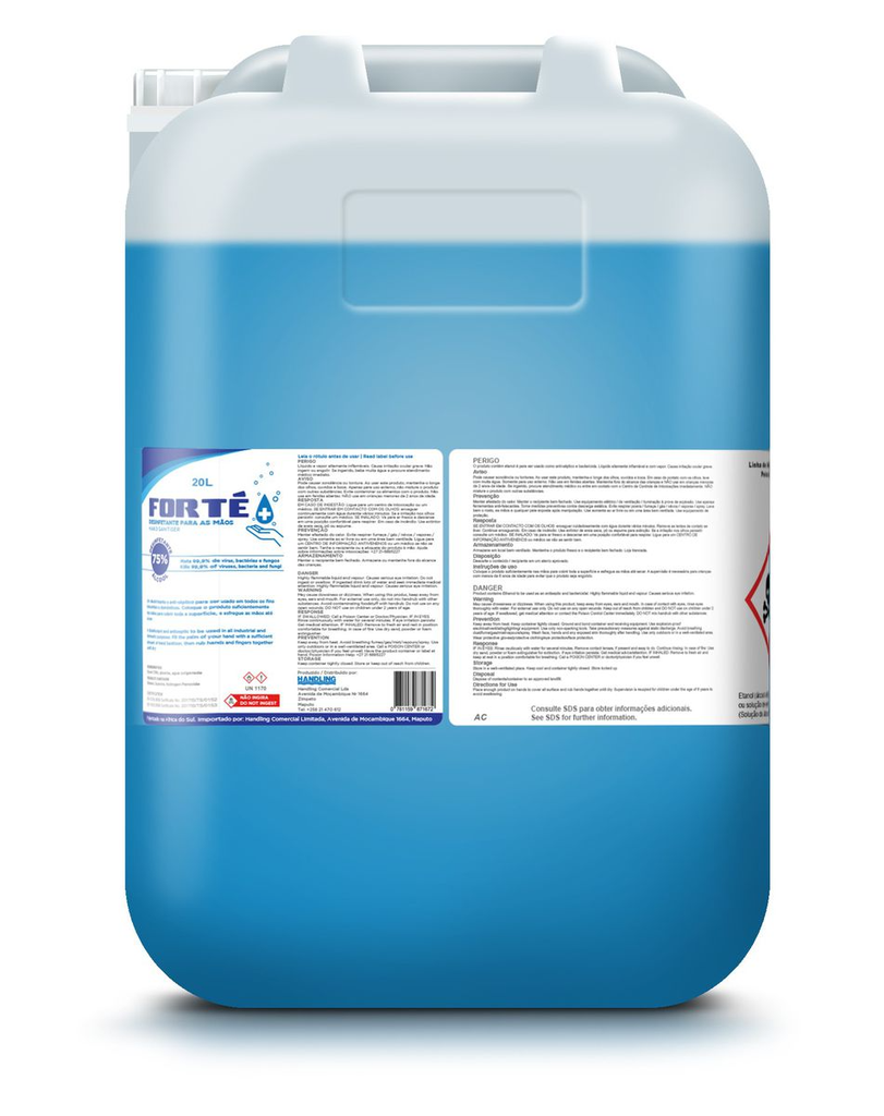 Forte Hand Sanitiser 75% Alcohol - 20L from FTS Safety